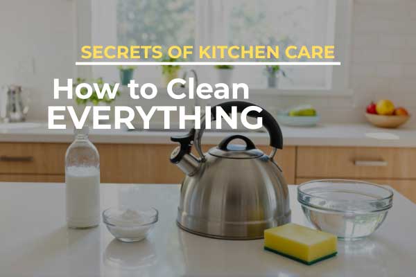 How to Clean Everything Easily and Without Chemicals- Wow Now Cleaning